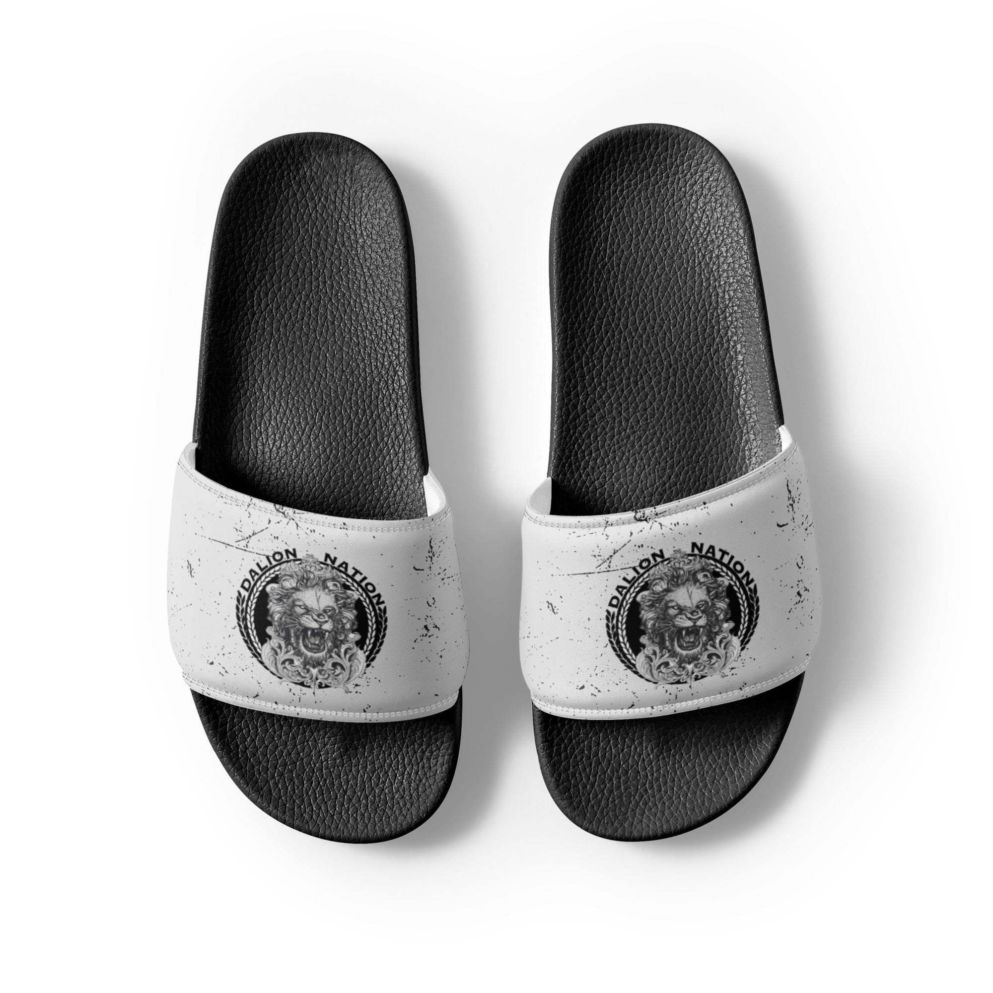 Men’s slides Black Bottoms – DALION NATION